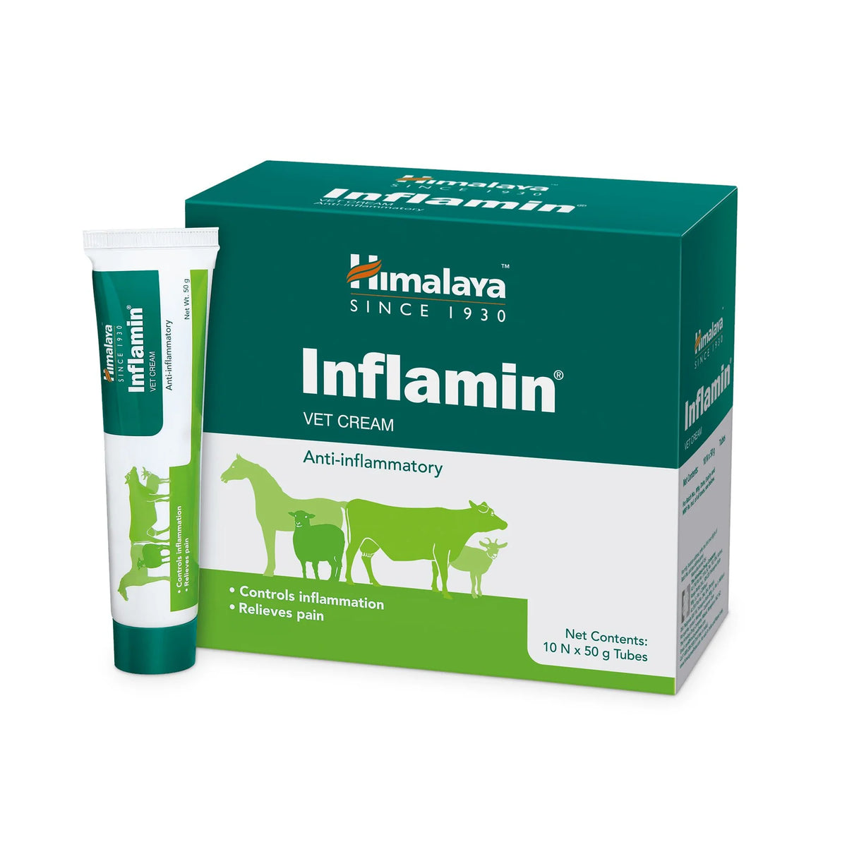 INFLAMIN VET CREAM - Pack of 2 - for Pet and Vet animals – Sukadev ...