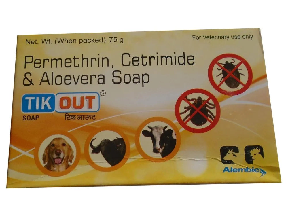 Tik Out Soap (150g) to control tick and flea on Dogs and Cats – Sukadev ...