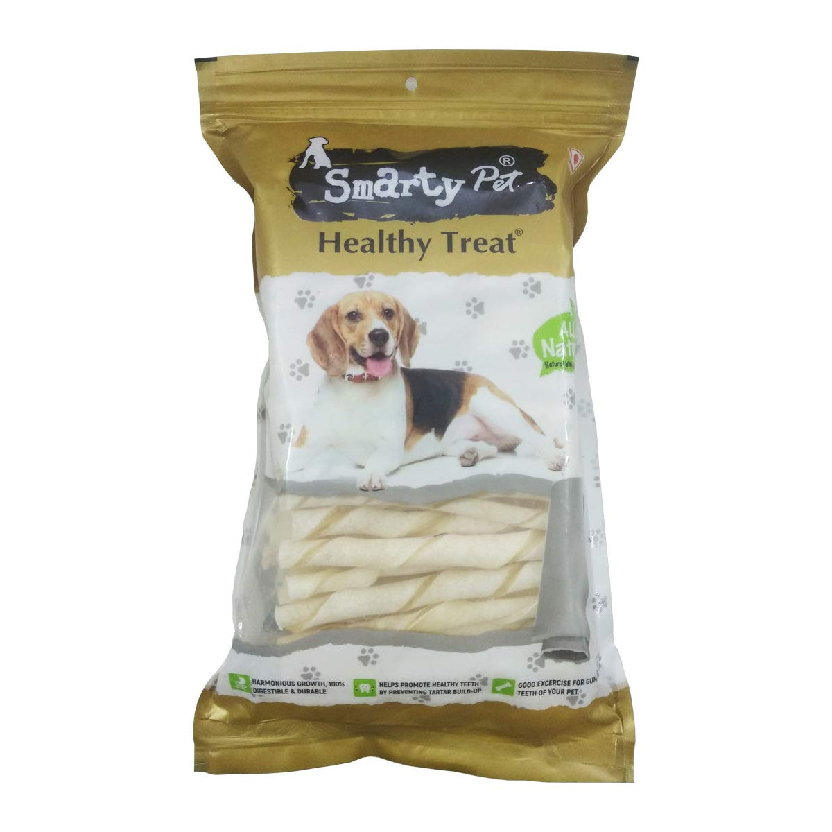 Smarty pet Healthy treat - 3 in 1 Chew Bone (570g/Size 20.3cm) for Dog ...